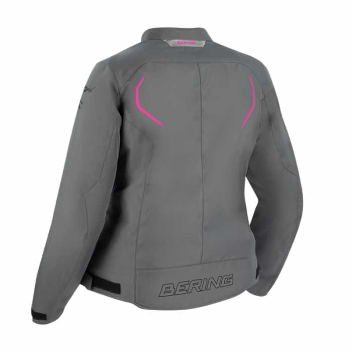 Giacca Dundy Lady conformato Grigio Fuxia