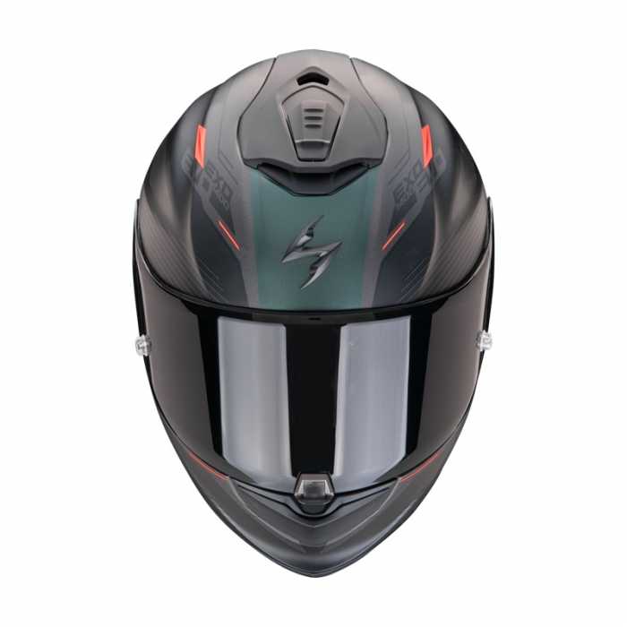 Helmet Exo-1400 Evo 2 Luma Matt Black Green